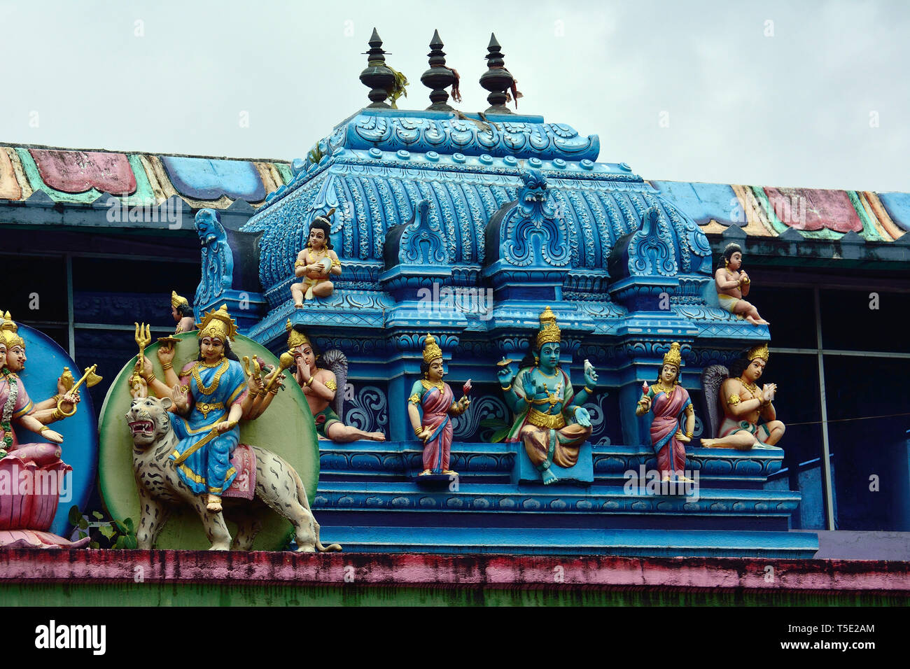 Sri Muthumariamman Thevasthanam Hindu Temple, Matale, Sri Lanka Stock ...