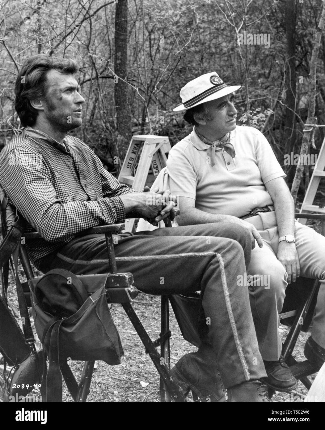 Don siegel clint eastwood Black and White Stock Photos & Images - Alamy