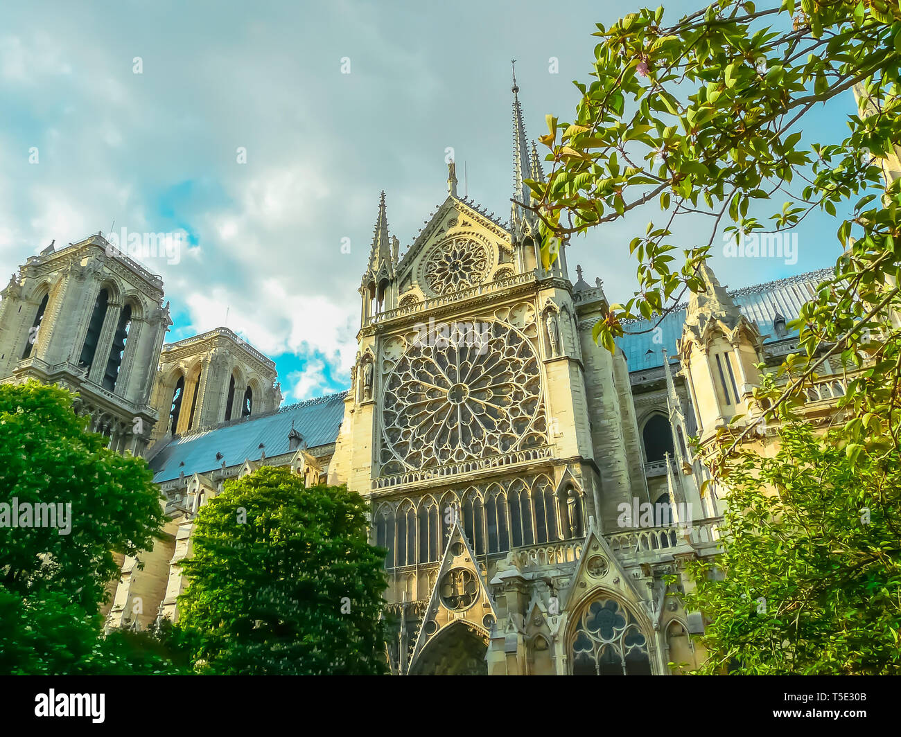 Notre-Dame de Paris or Our Lady of Paris is a medieval cathedral with ...