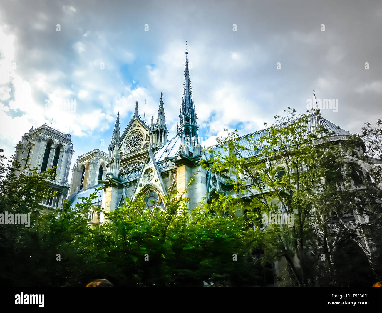 Notre-Dame de Paris or Our Lady of Paris is a medieval cathedral with ...