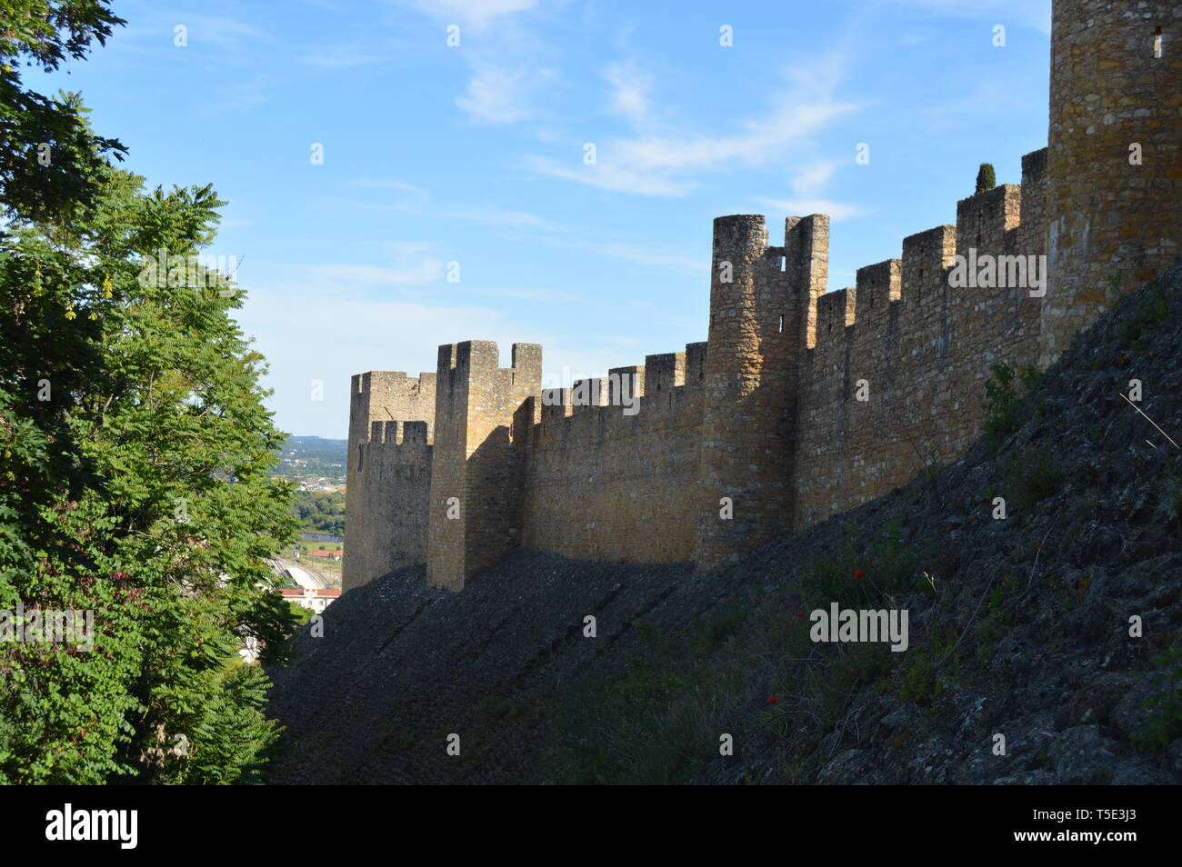 Castelo de Tomar Stock Photo - Alamy