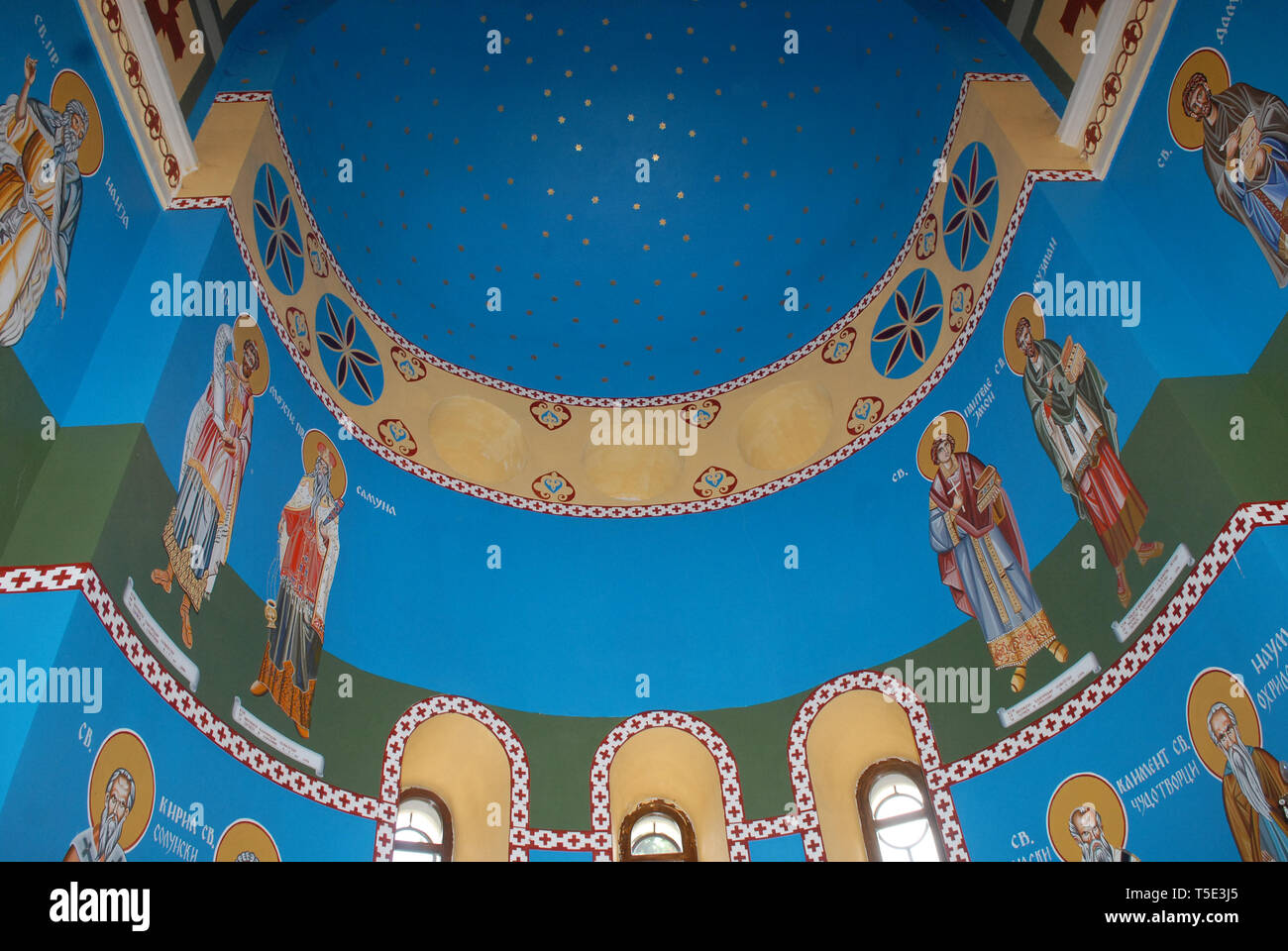 Fresco ancient macedonia hi-res stock photography and images - Alamy