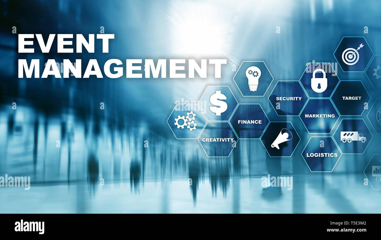 Event management Concept. Event management flowchart. Event management ...