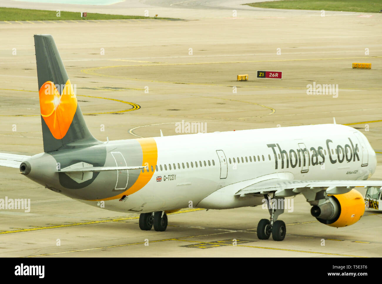 Thomas cook tail fin hi-res stock photography and images - Alamy