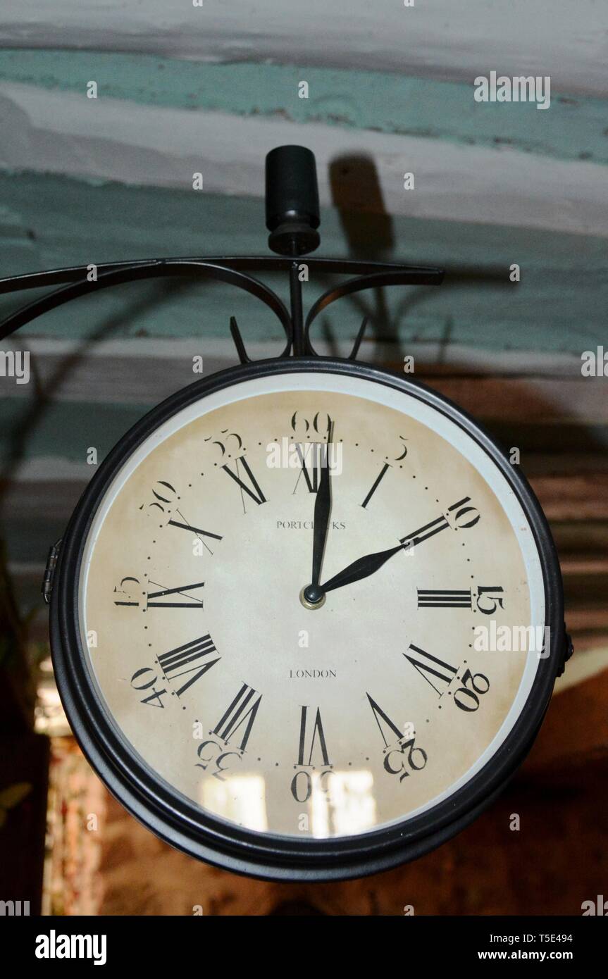 Clock Hands Hanging High Resolution Stock Photography and Images - Alamy