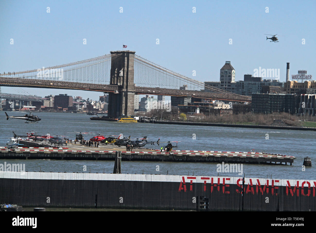Ferry helipad hi-res stock photography and images - Alamy
