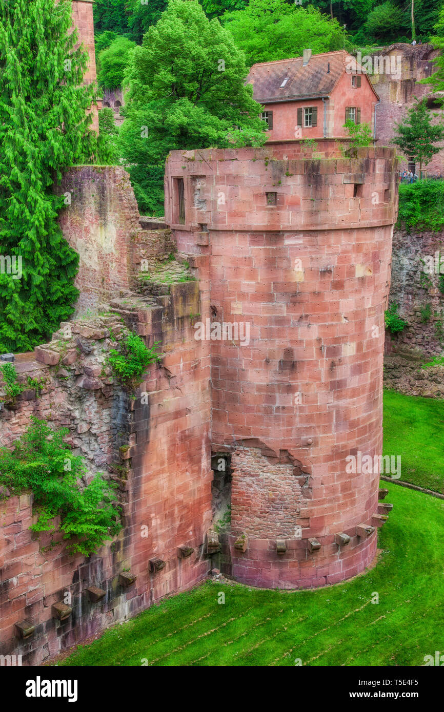 Heidelberg Castle Ruin High Resolution Stock Photography and Images - Alamy
