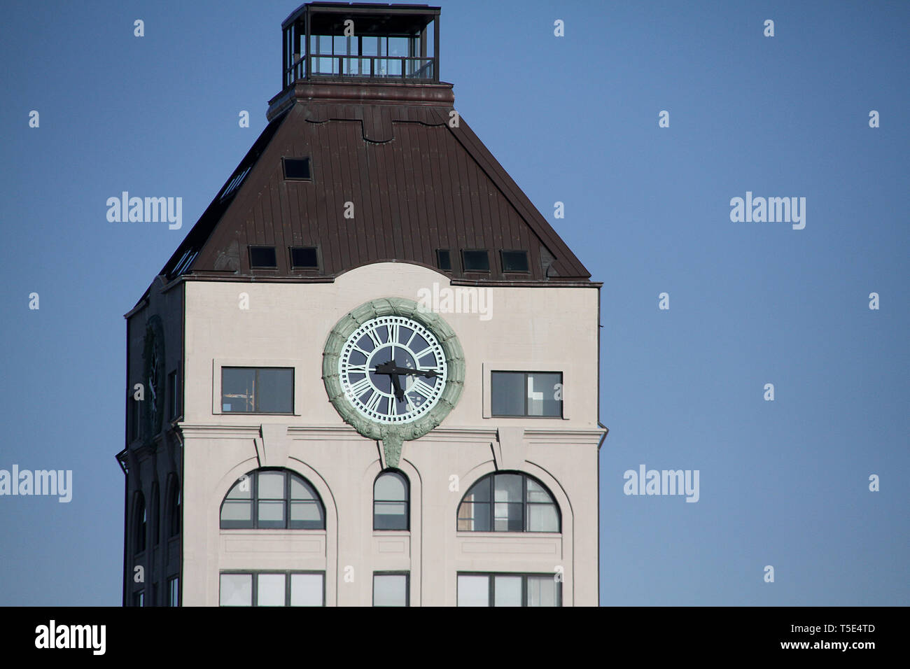 The Clock Tower Condominium in Dumbo, Brooklyn, NY, USA Stock Photo - Alamy