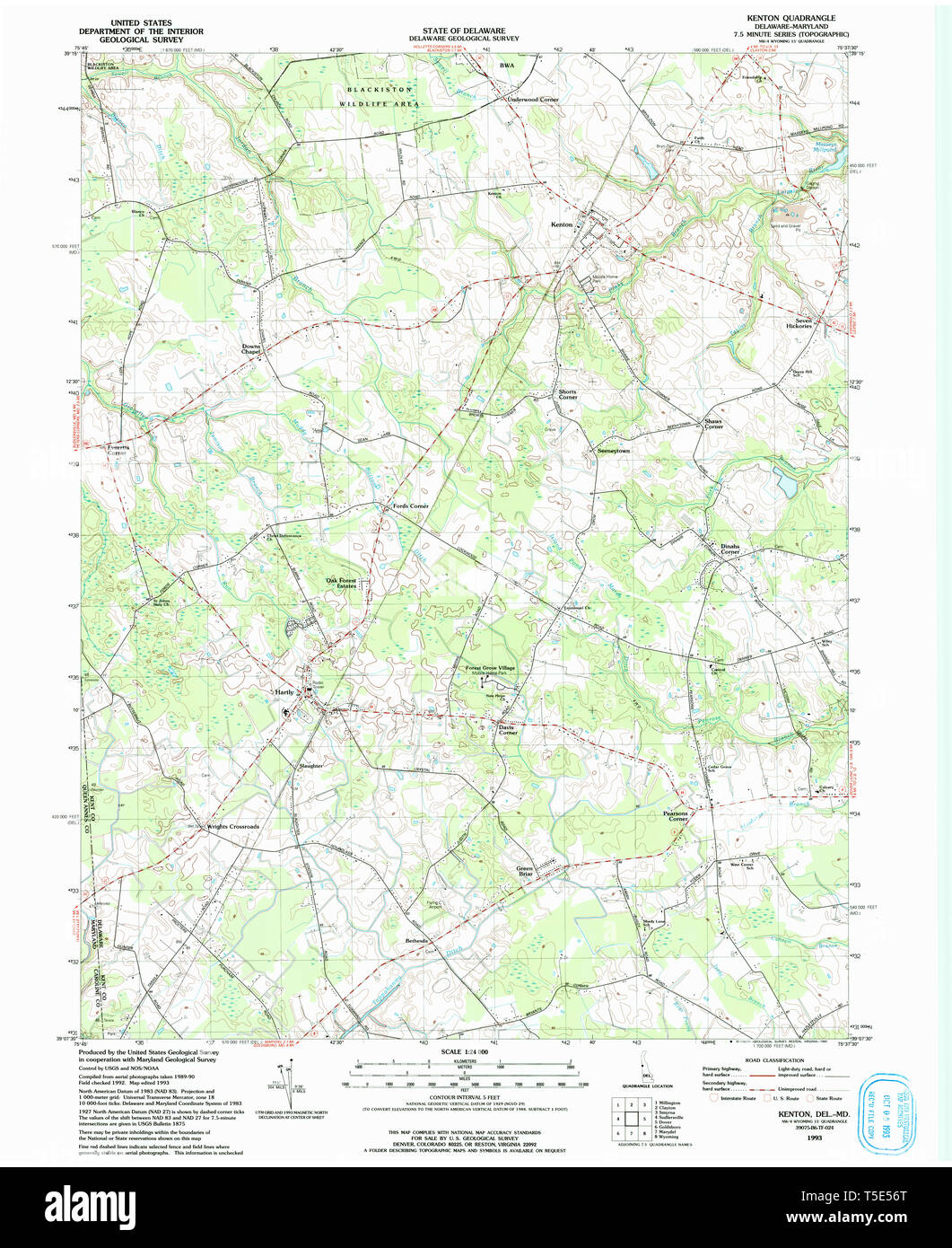 Kenton map hi-res stock photography and images - Alamy