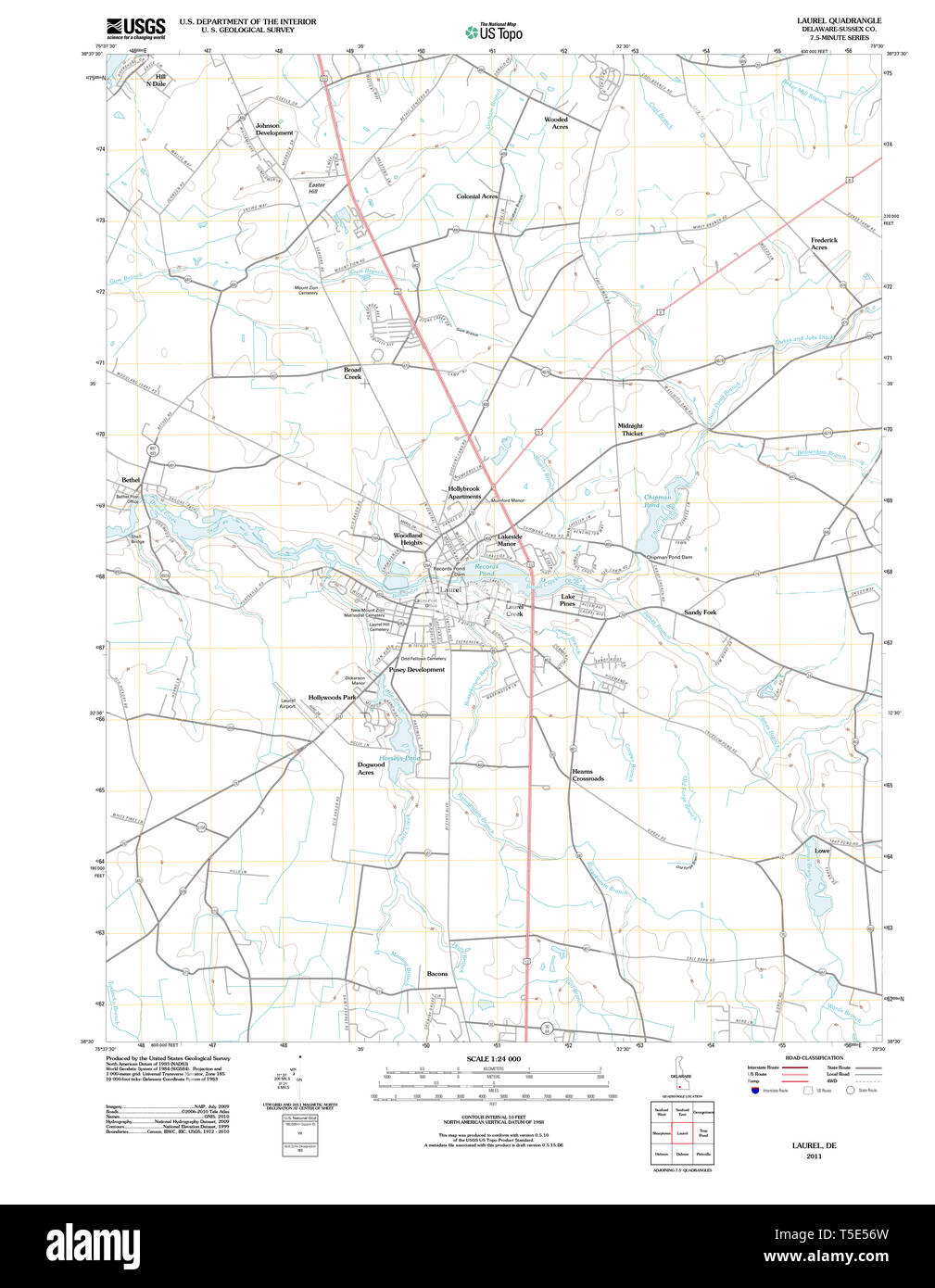 Laurel map Cut Out Stock Images & Pictures - Alamy