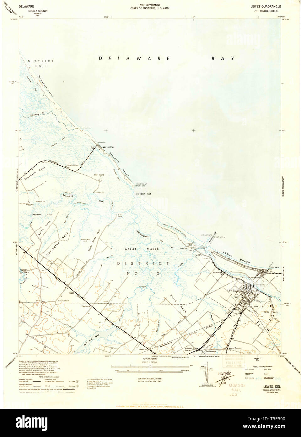 Map of lewes hi-res stock photography and images - Alamy