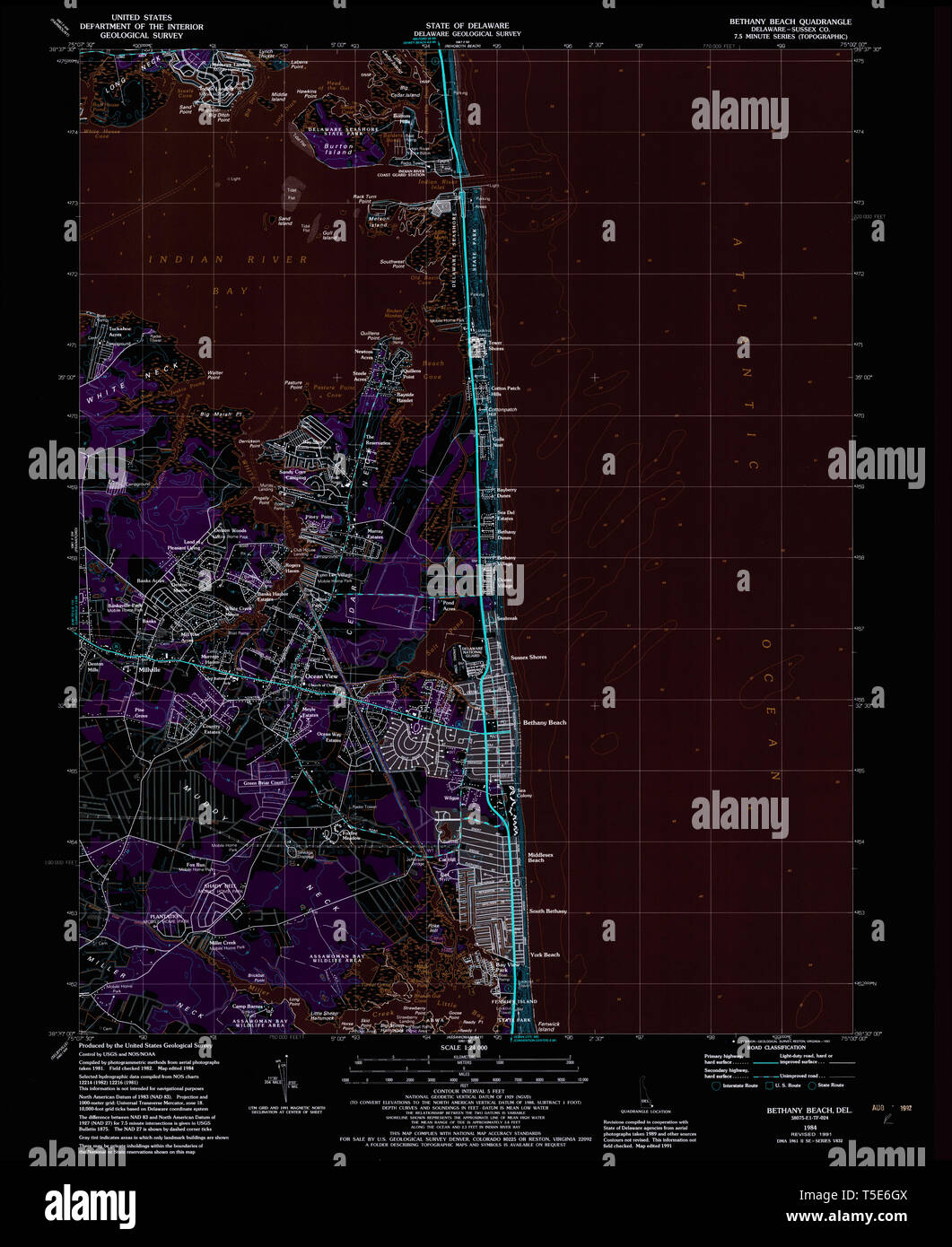 Bethany map hi-res stock photography and images - Alamy