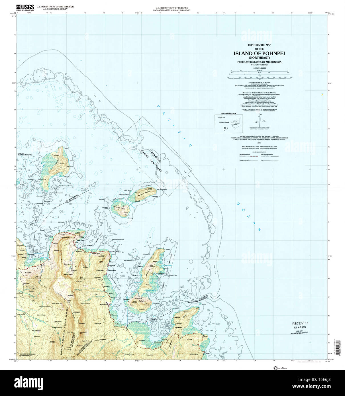 Maps of micronesia hi-res stock photography and images - Alamy