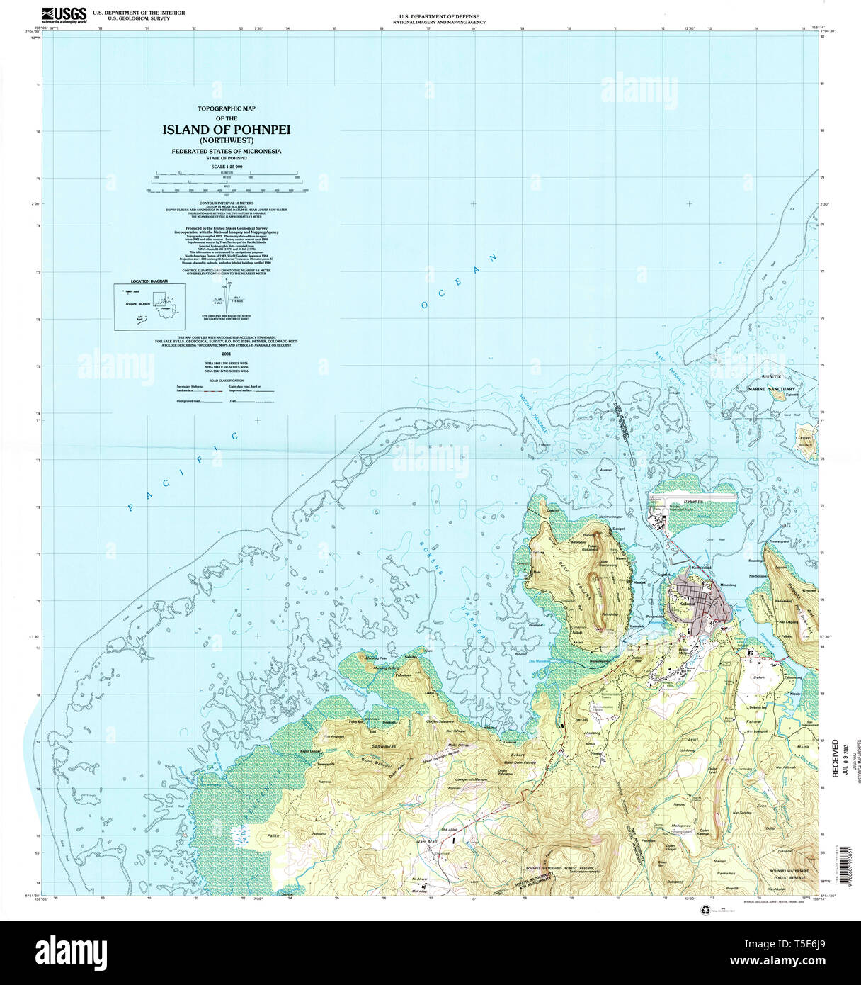 Maps of micronesia hi-res stock photography and images - Alamy