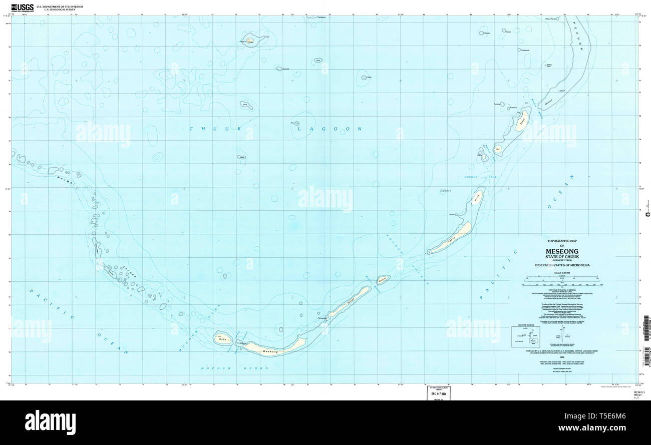 Federated states of micronesia map hi-res stock photography and images ...