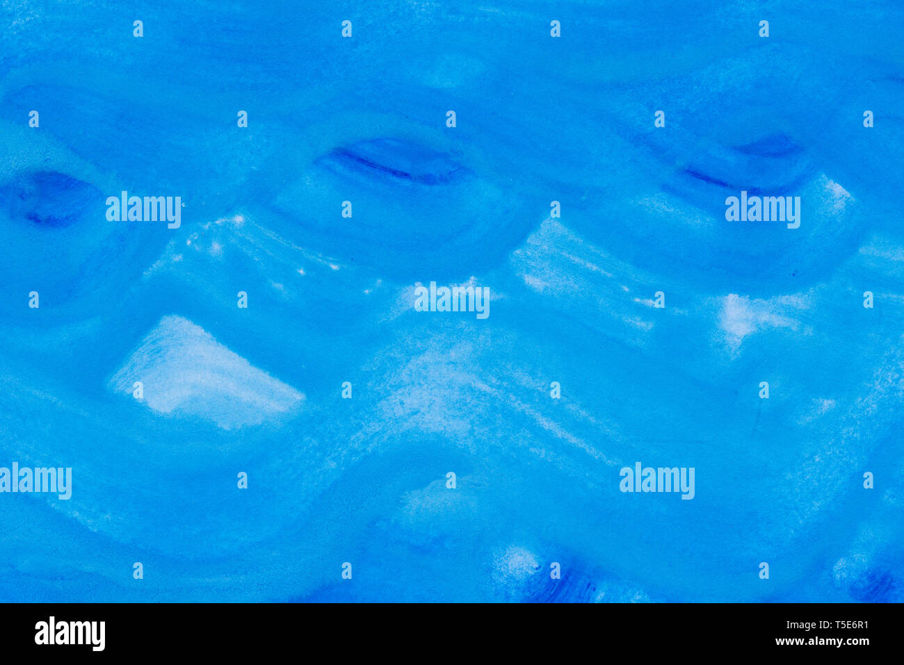 blue color painted on paper background texture Stock Photo - Alamy