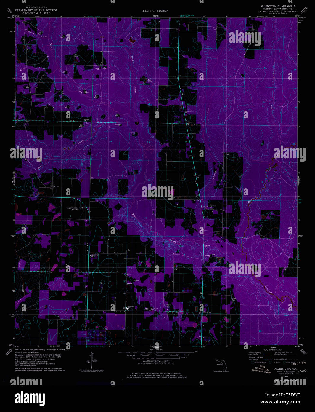 Map Of Allentown High Resolution Stock Photography and Images - Alamy
