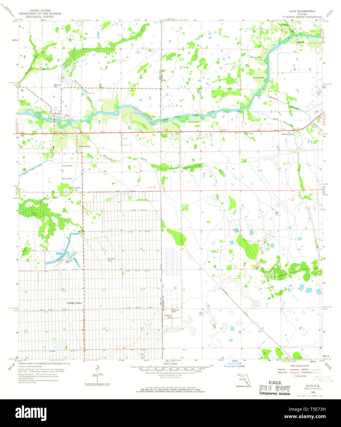 Alva map hi-res stock photography and images - Alamy