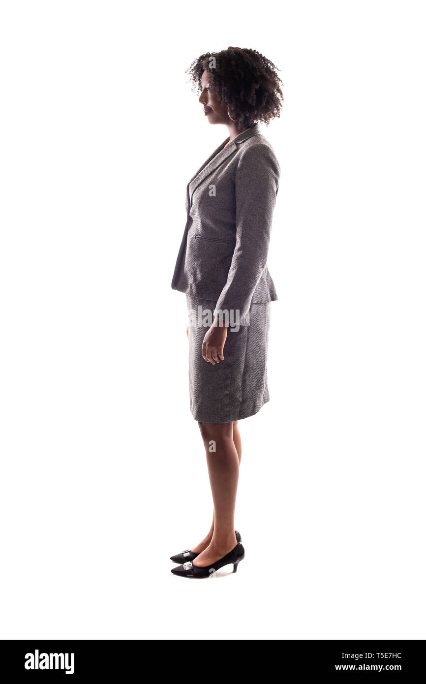 Profile figure sideview side view hi-res stock photography and images ...