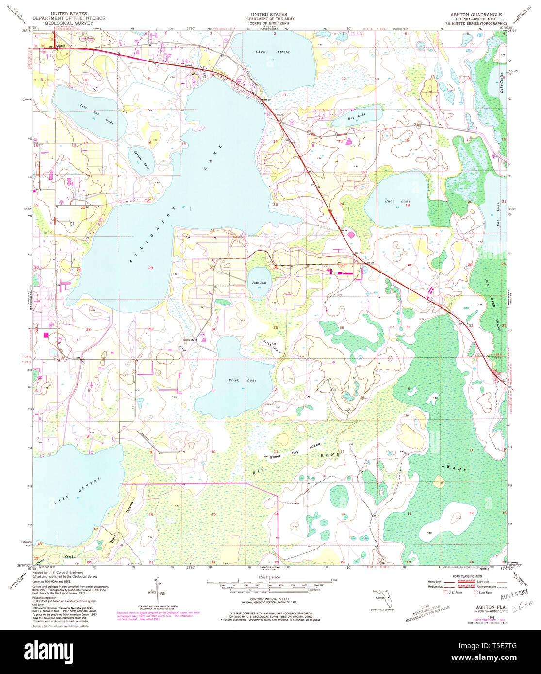 Map of ashton hi-res stock photography and images - Alamy