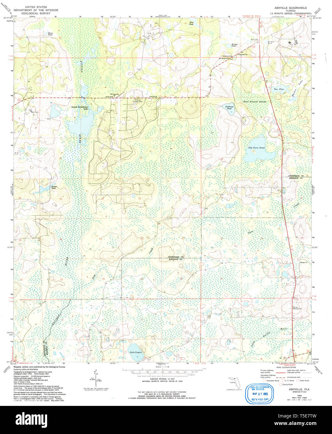 Map of ashville hi-res stock photography and images - Alamy