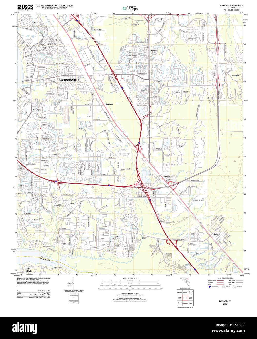 Bayard map hi-res stock photography and images - Alamy