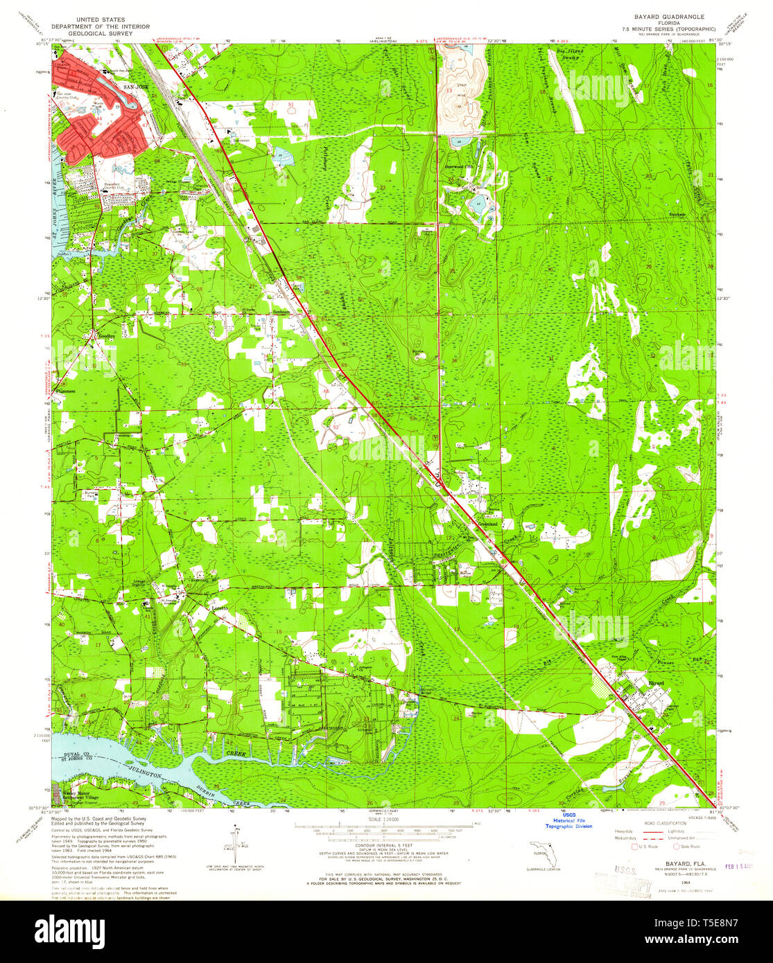 Map of bayard hi-res stock photography and images - Alamy