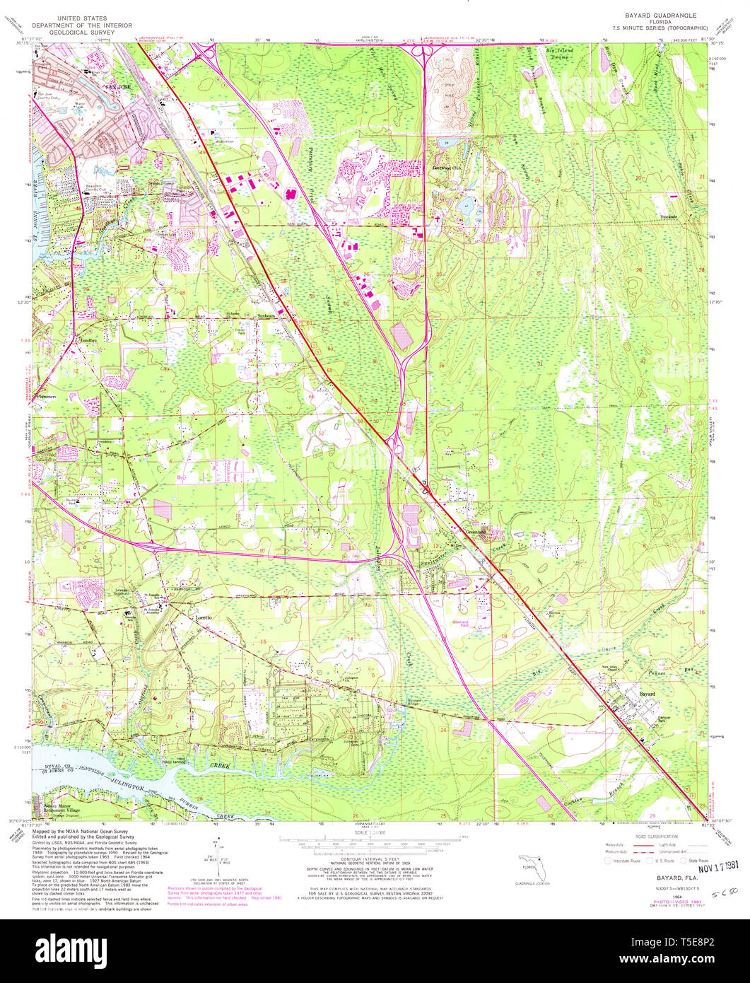 Map of bayard Cut Out Stock Images & Pictures - Alamy