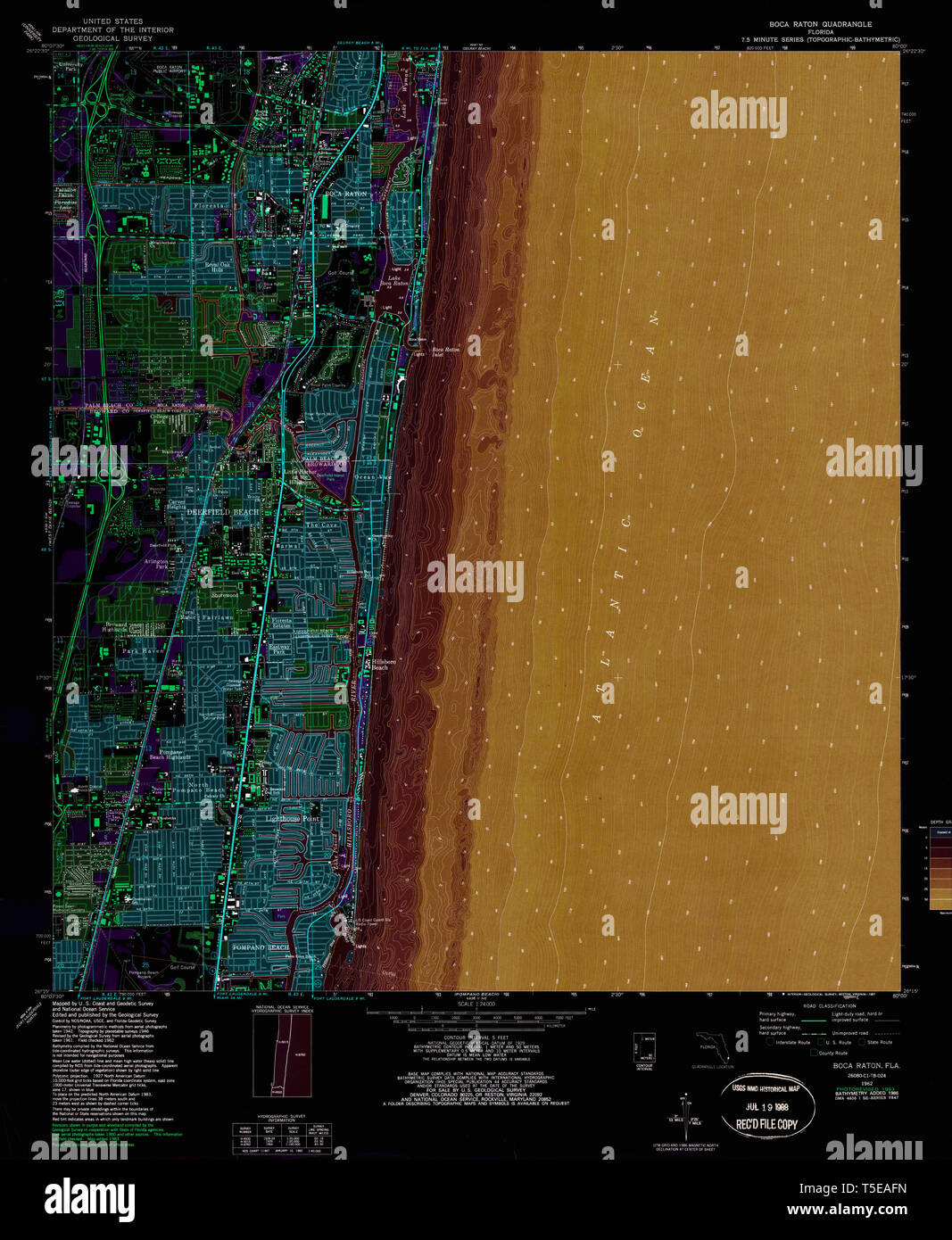 Raton map hi-res stock photography and images - Alamy