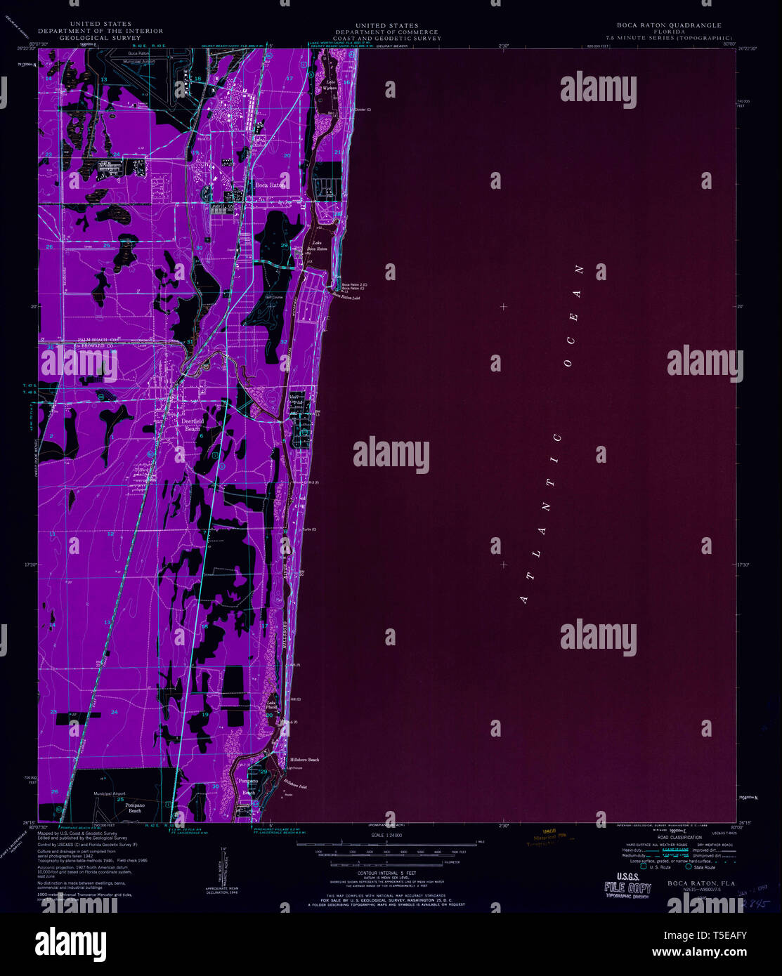 Raton map hi-res stock photography and images - Alamy