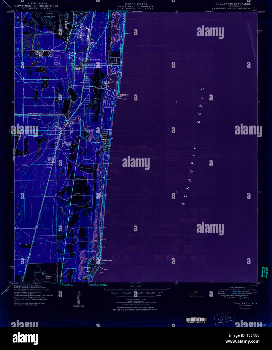 Raton map hi-res stock photography and images - Alamy