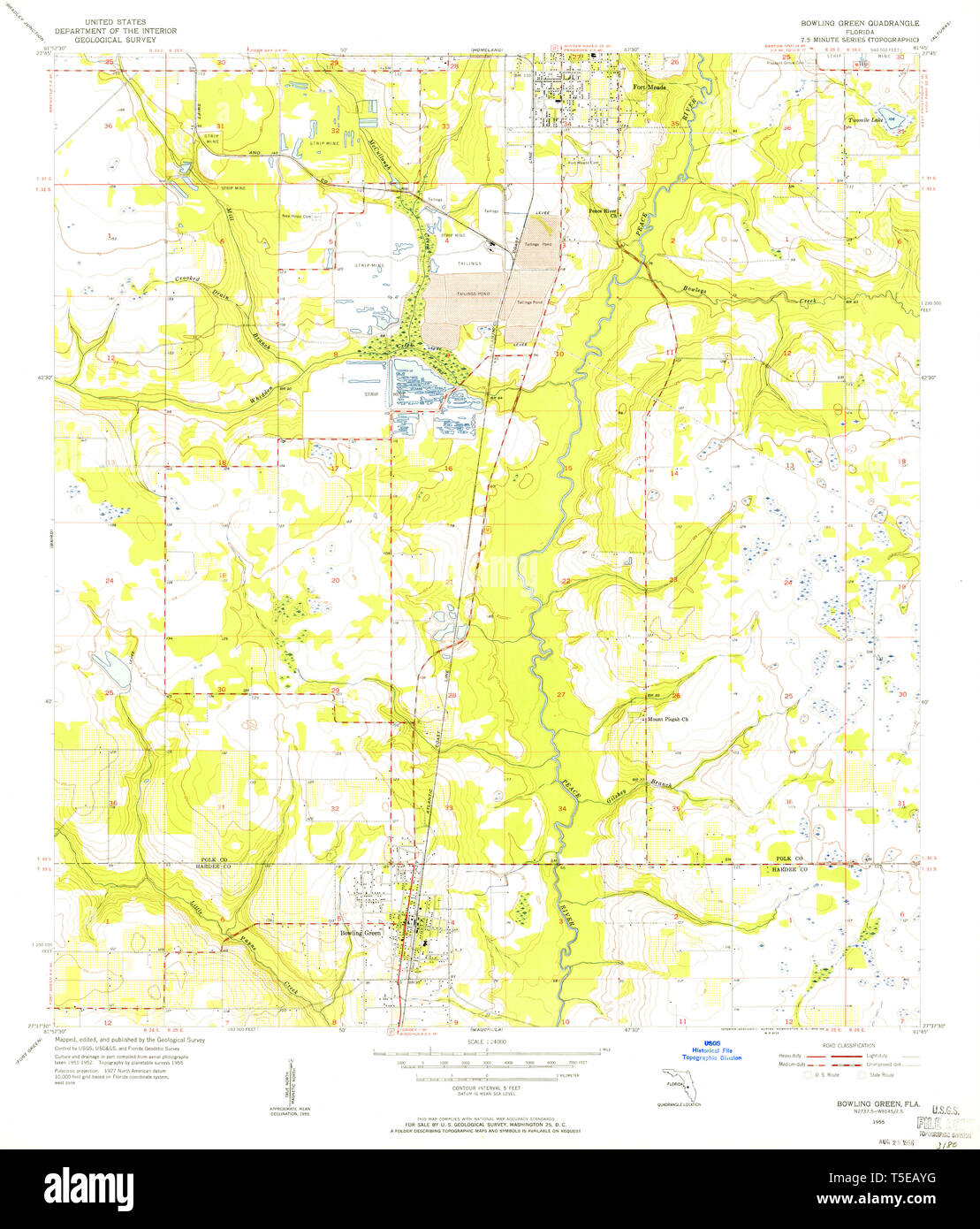 Map Of Bowling Green High Resolution Stock Photography and Images - Alamy