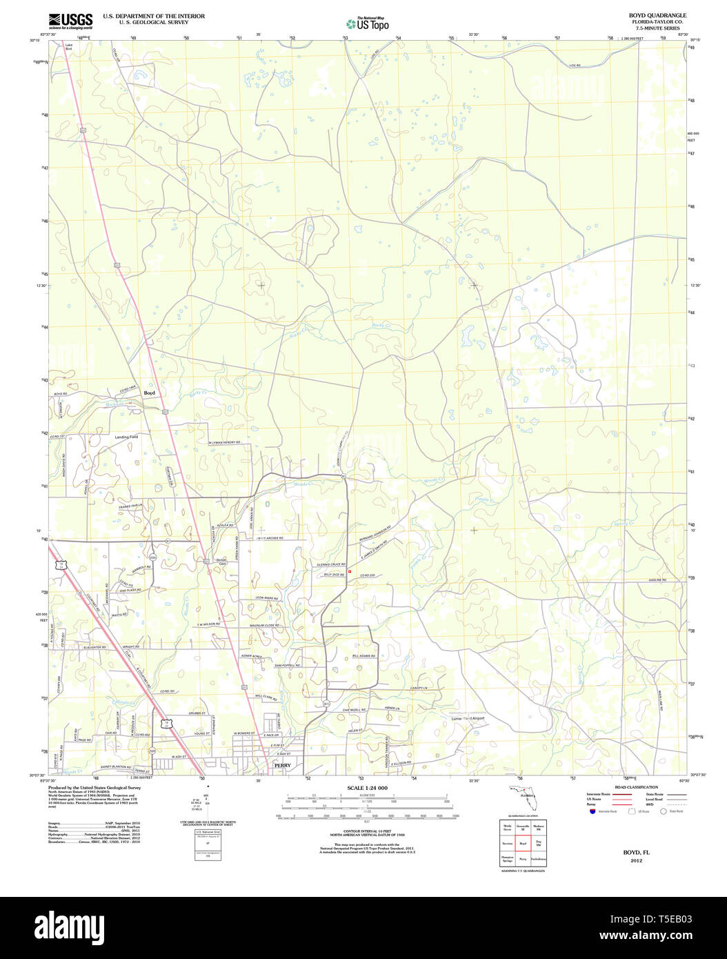 Map of boyd hi-res stock photography and images - Alamy