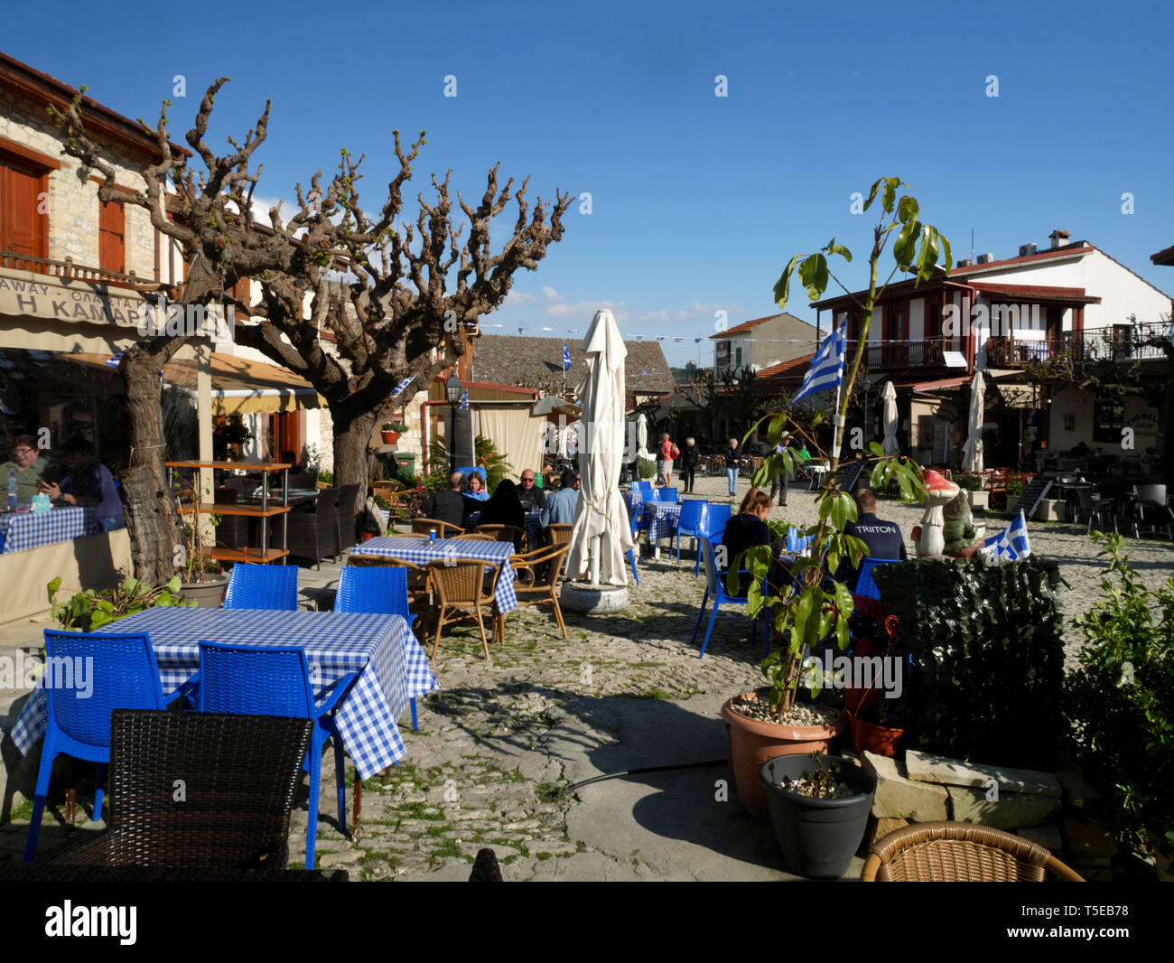 Omodos cypriot village hi-res stock photography and images - Alamy