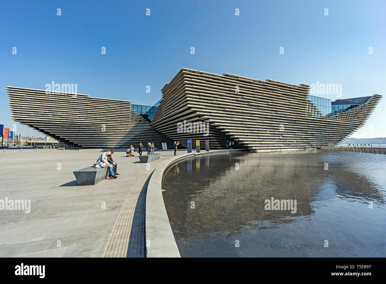 V&A Dundee Scotlands Design Museum on Riverside Esplanade Dundee ...