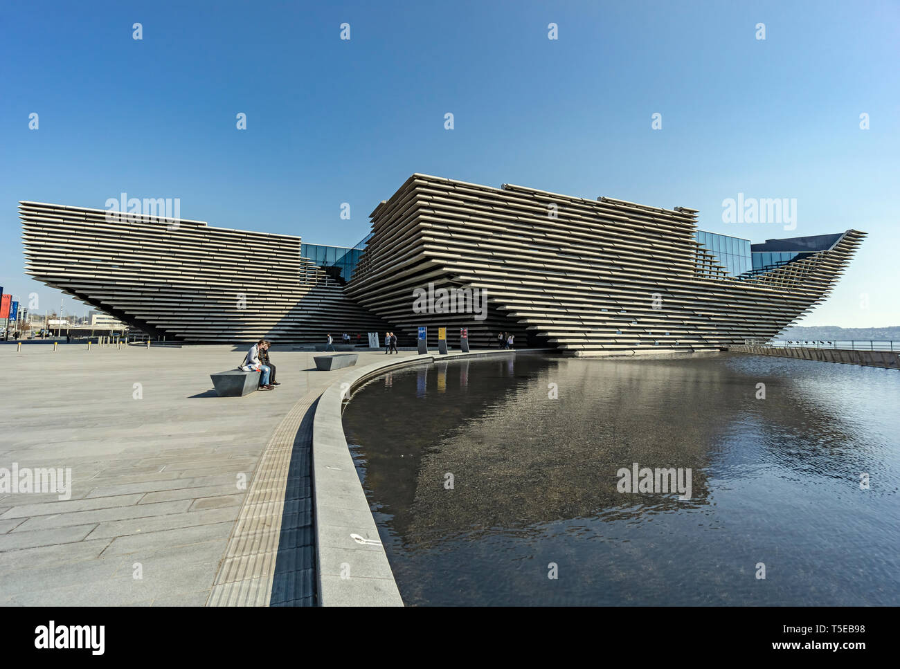 V&A Dundee Scotlands Design Museum on Riverside Esplanade Dundee ...