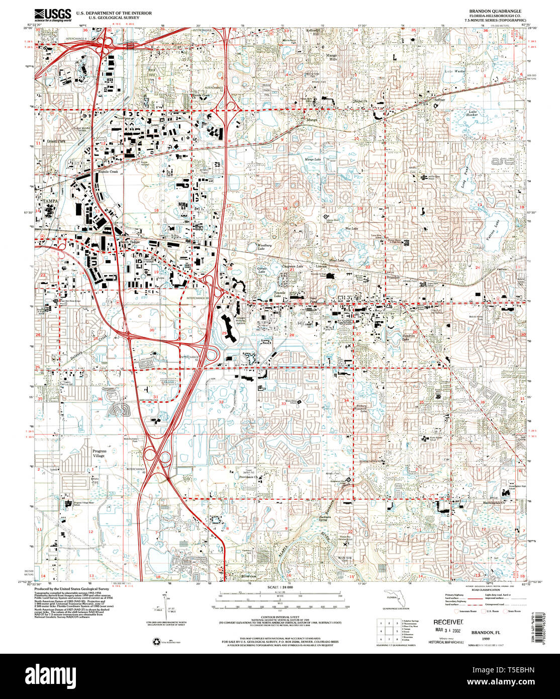 Map Of Brandon High Resolution Stock Photography and Images - Alamy