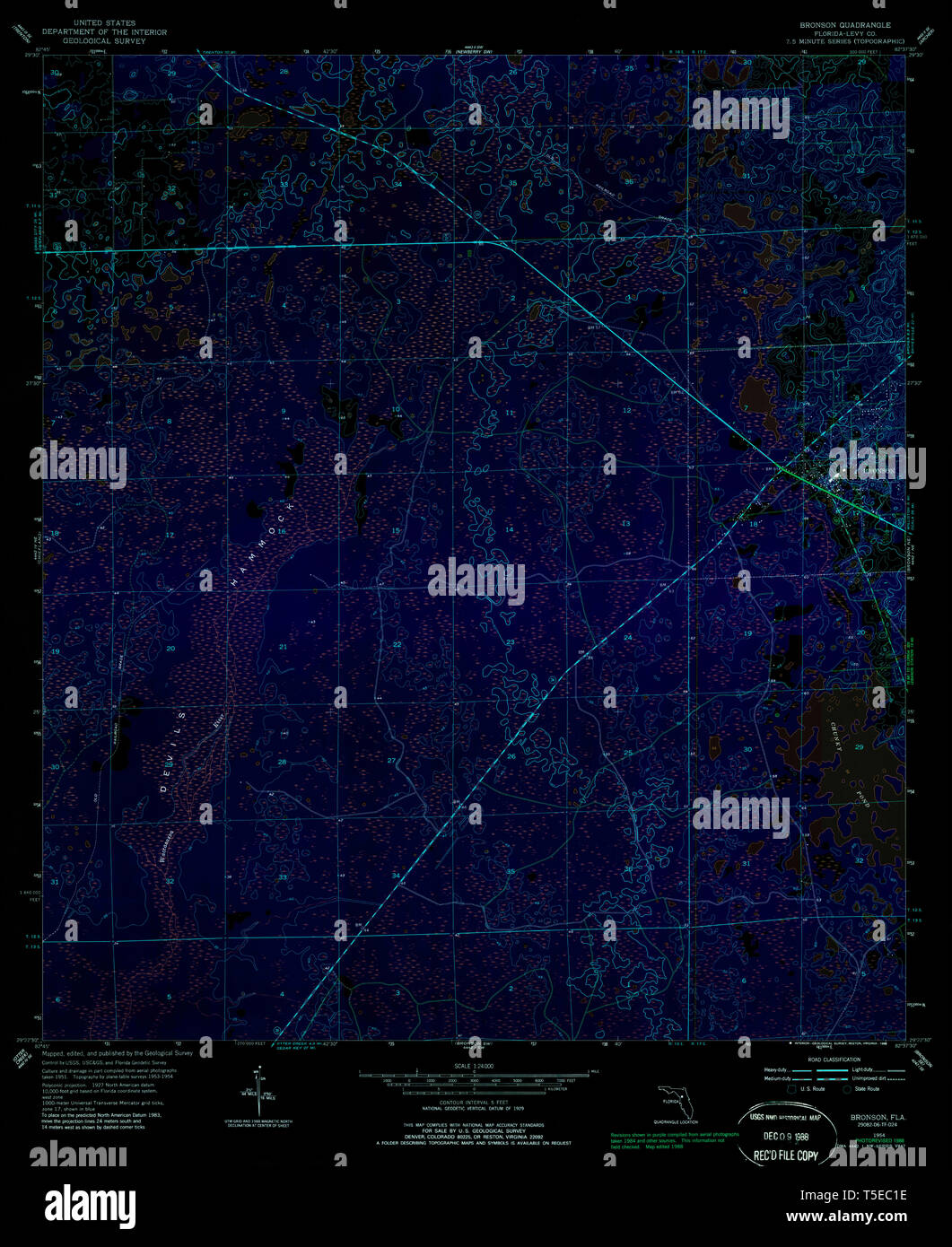 Bronson map hi-res stock photography and images - Alamy