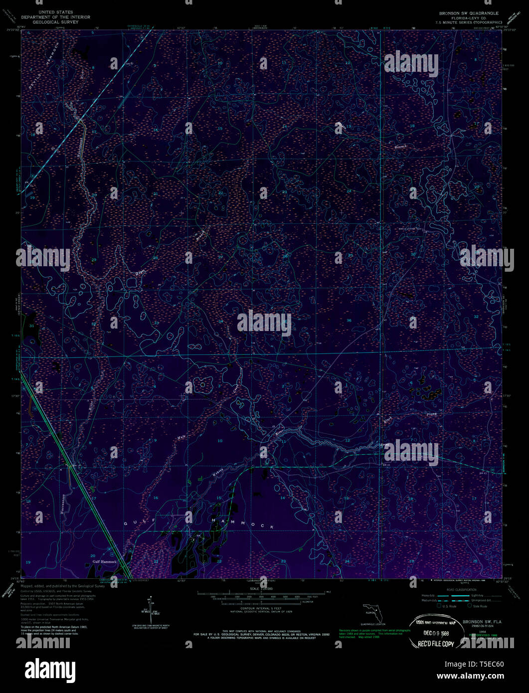 Bronson map hi-res stock photography and images - Alamy