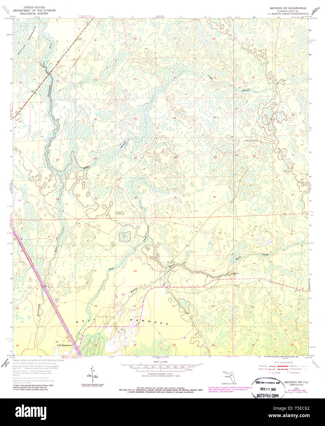 Bronson map hi-res stock photography and images - Alamy