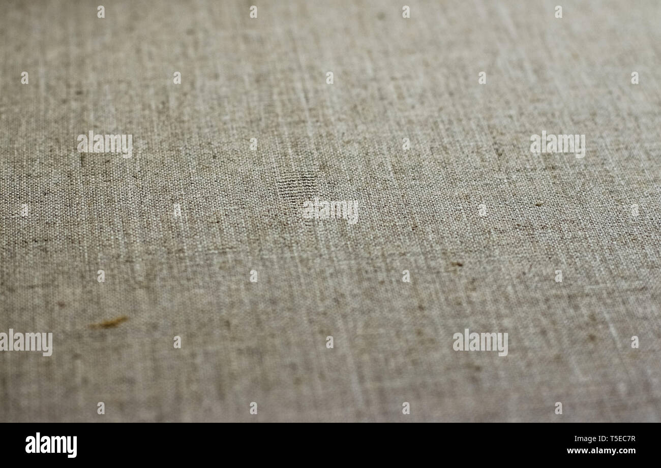 Natural realistic backdrop, material and artwork concept - Linen canvas ...