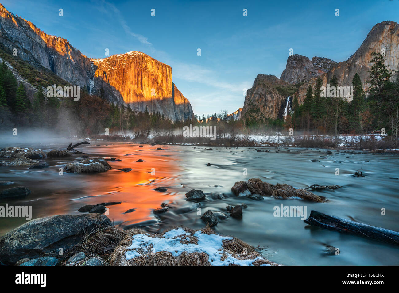 Light on Valley view Stock Photo - Alamy