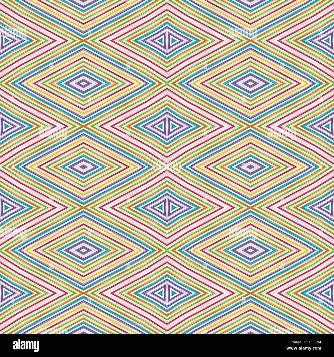 seamless diamond pattern with gold, light blue, olive green, light pink ...