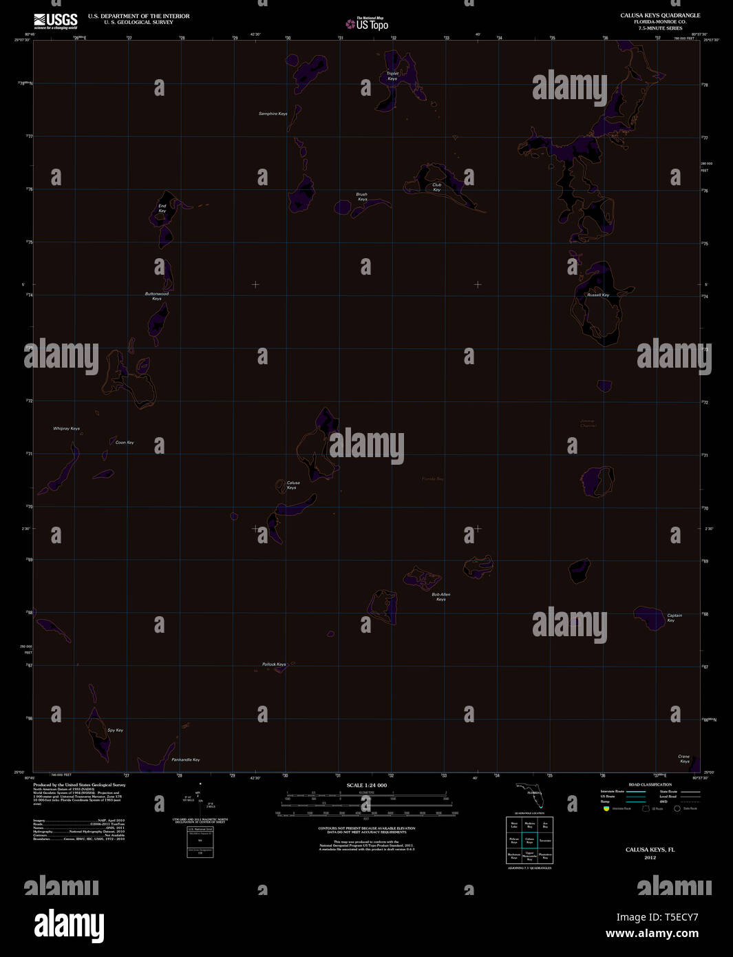 Calusa florida hi-res stock photography and images - Alamy