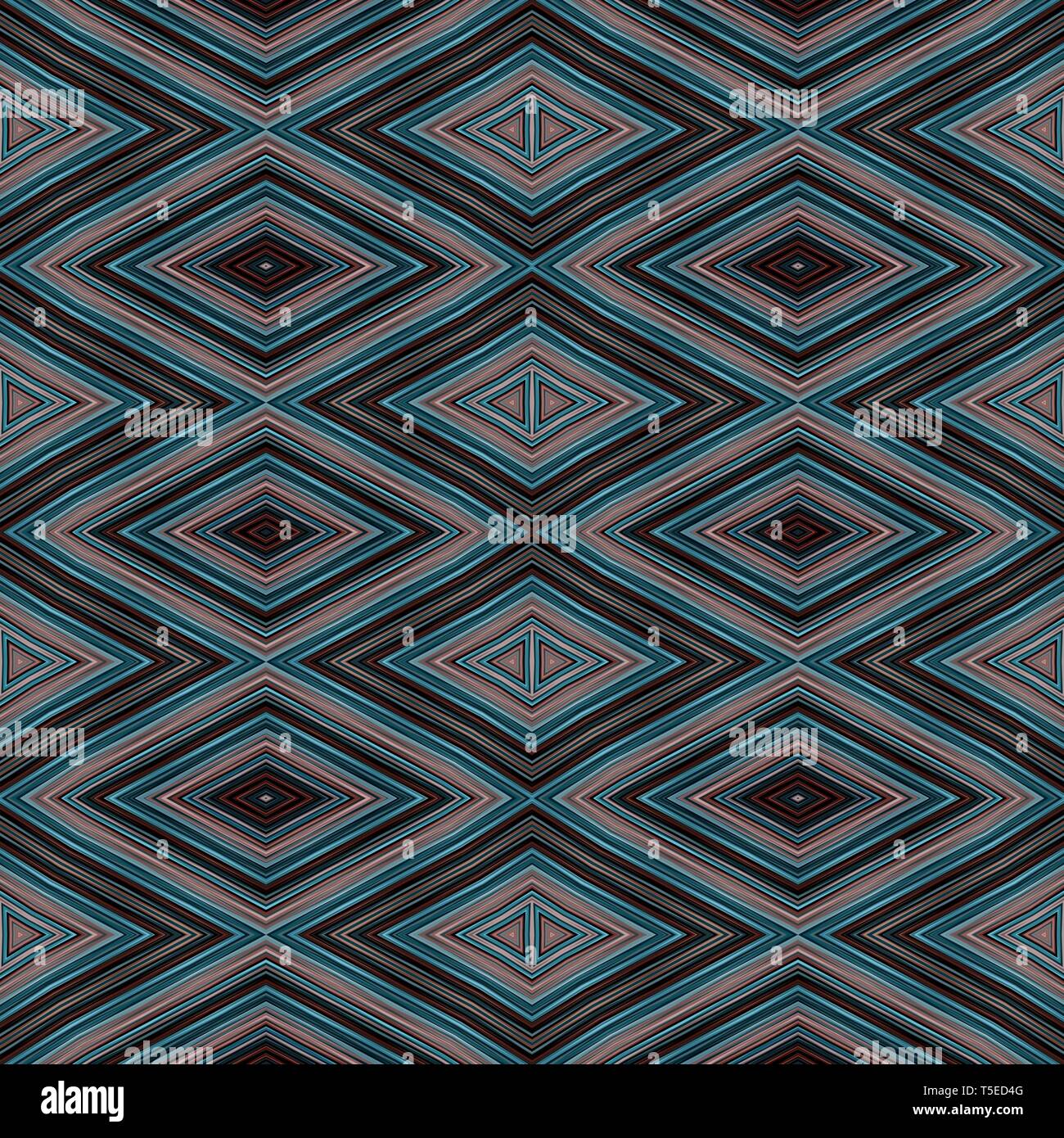 seamless diamond pattern with grey, teal, black colors. repeating ...