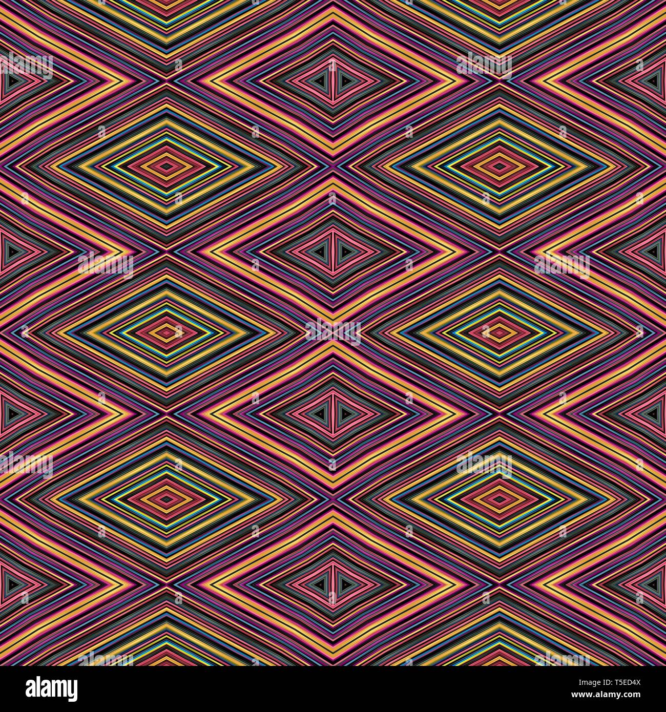 seamless diamond pattern with maroon, brown, skin, olive green colors ...