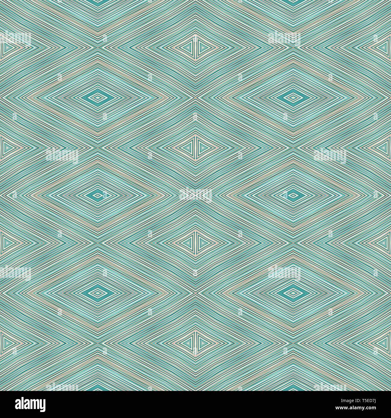 seamless diamond pattern with greige, turquoise colors. repeating ...
