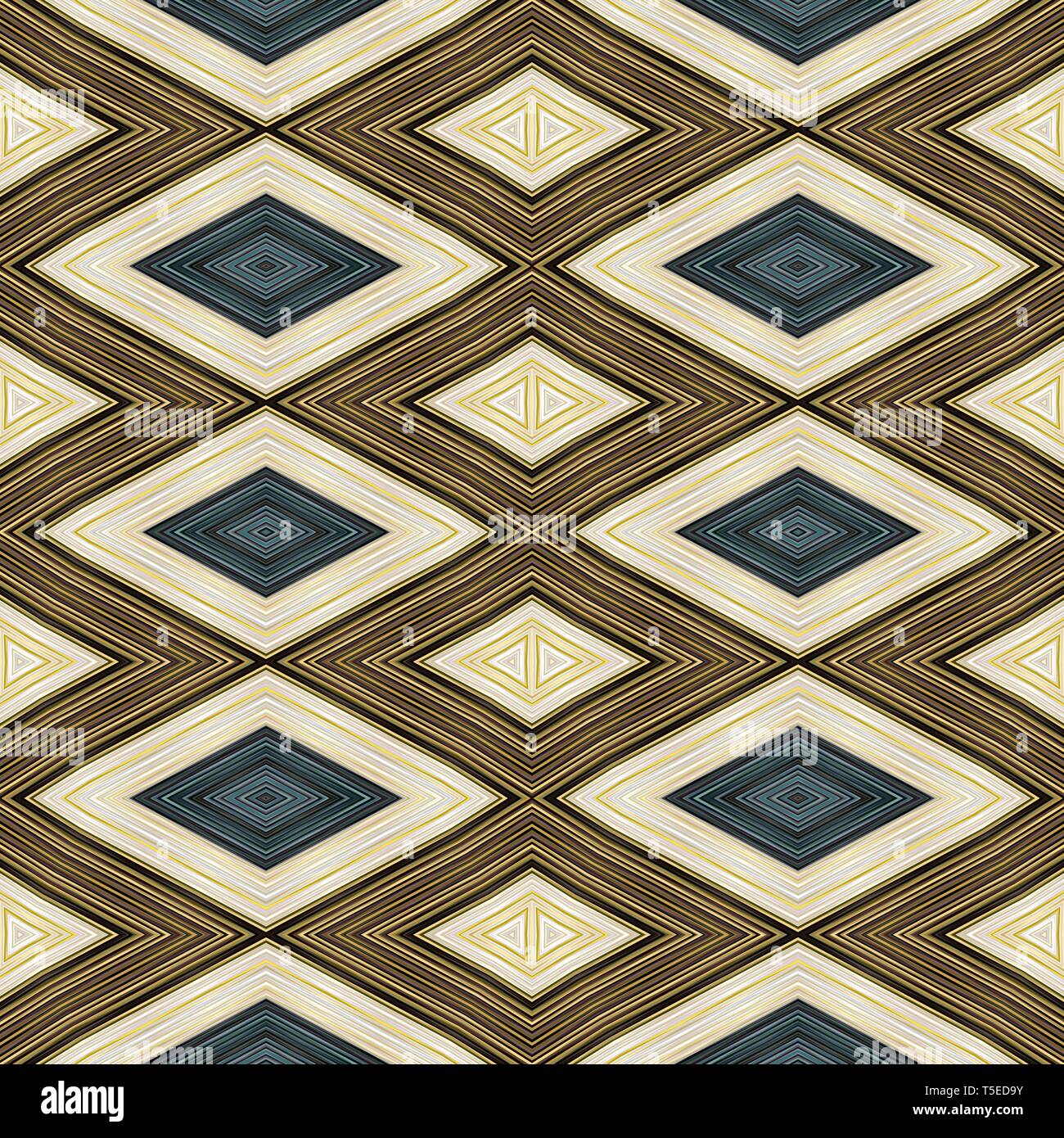 seamless diamond pattern with beige, skin, olive green, black colors ...