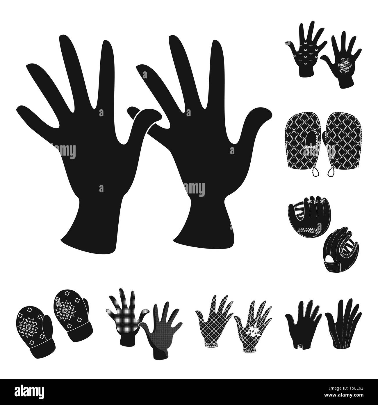 Vector illustration of warm and comfort symbol. Set of warm and style ...