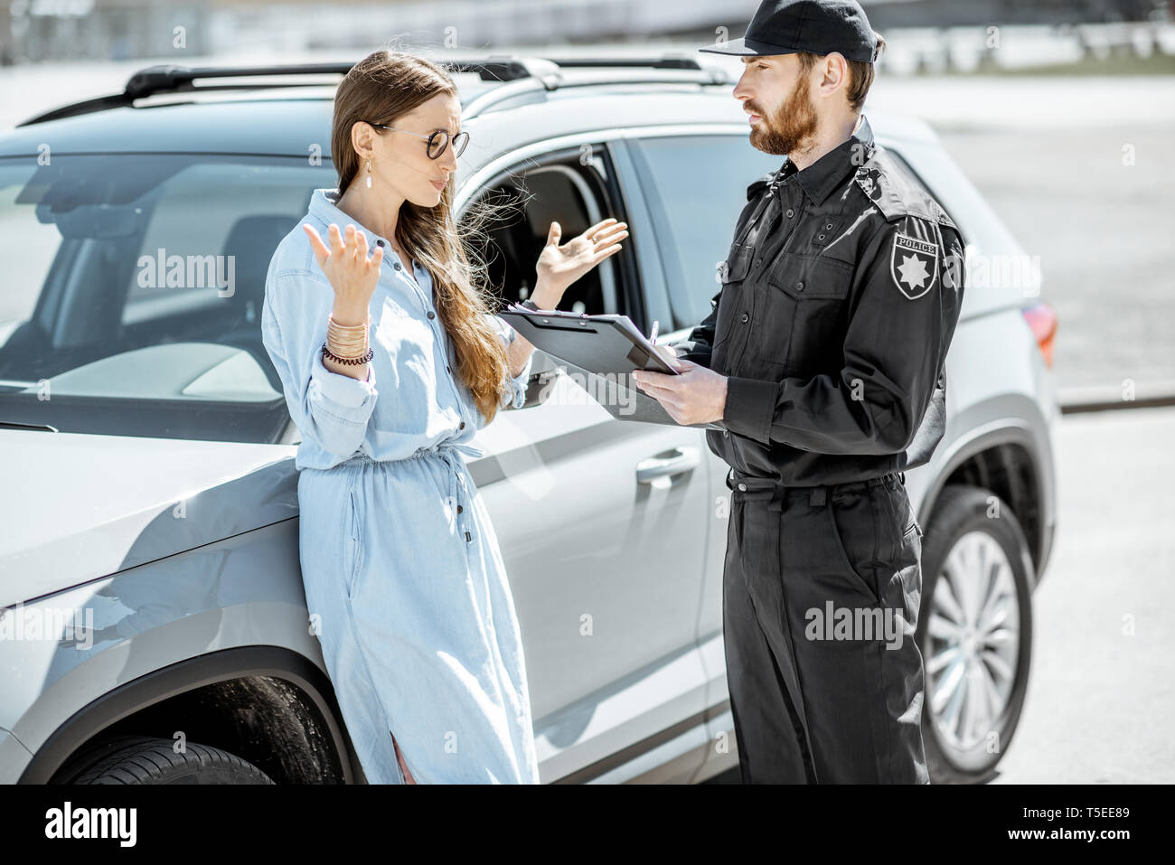 Cop driver hi-res stock photography and images - Alamy